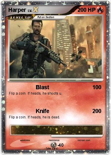 Pokémon Harper 18 18 - Blast - My Pokemon Card