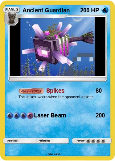 Pokémon Ancient Guardian 3 3 - Spikes - My Pokemon Card