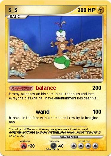 Pokémon 1 13400 13400 - balance - My Pokemon Card