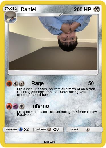 Pokémon Daniel 1280 1280 - Rage - My Pokemon Card