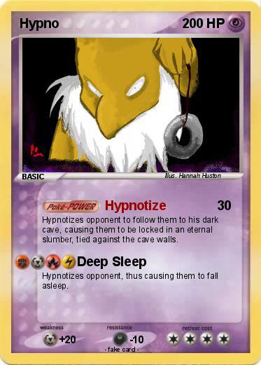 Pokémon Hypno 128 128 - Hypnotize - My Pokemon Card