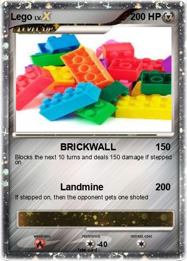 Pokémon Lego 3369 3369 - BRICKWALL - My Pokemon Card