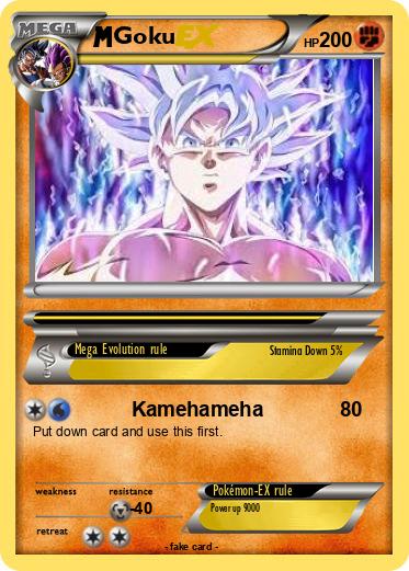 Pokémon Goku 10774 10774 - Kamehameha - My Pokemon Card