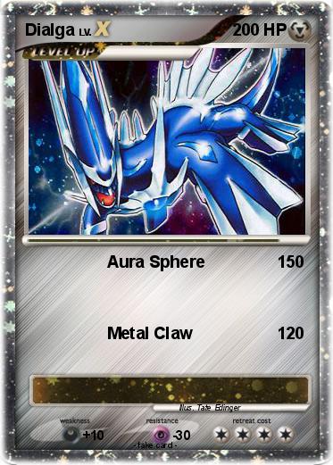 Pokémon Dialga 6848 6848 - Aura Sphere - My Pokemon Card