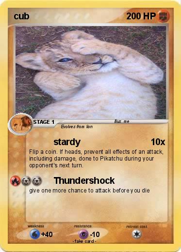 Pokémon cub 57 57 - stardy - My Pokemon Card