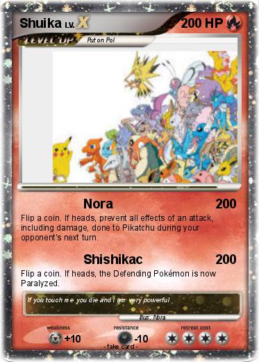 Pokémon Shuika - Nora - My Pokemon Card