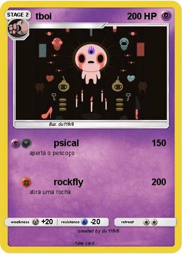 Pokémon tboi - psícal - My Pokemon Card