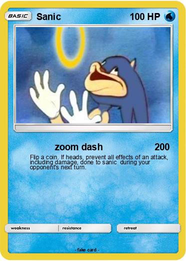 Pokémon Sanic 921 921 - zoom dash - My Pokemon Card
