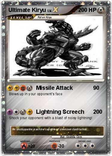 Pokémon Ultimate Kiryu - Missile Attack - My Pokemon Card
