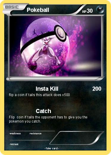 Pokémon Pokeball 537 537 - Insta Kill - My Pokemon Card