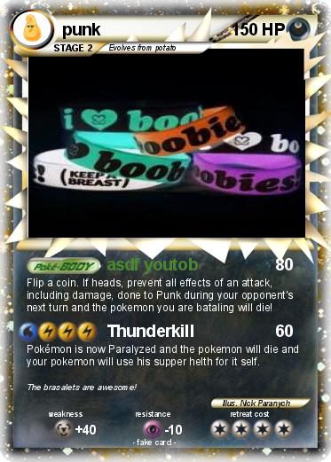 Pokémon punk 37 37 - asdf youtob - My Pokemon Card
