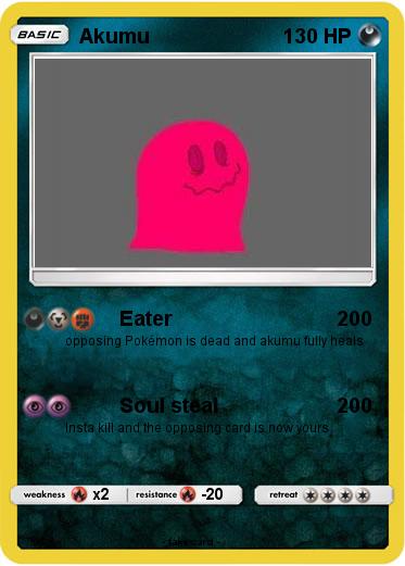 Pokémon Akumu 2 2 - Eater - My Pokemon Card
