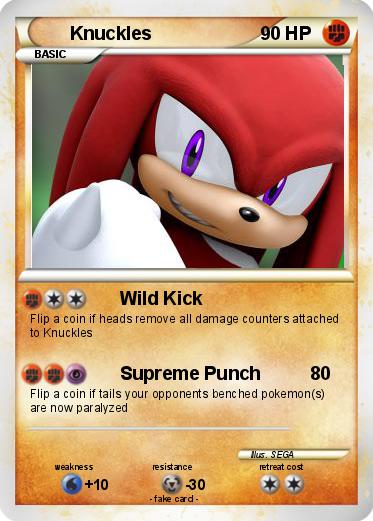 Pokémon Knuckles 558 558 - Wild Kick - My Pokemon Card