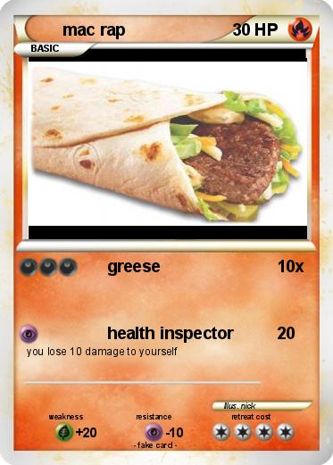 Pokémon mac rap - greese - My Pokemon Card