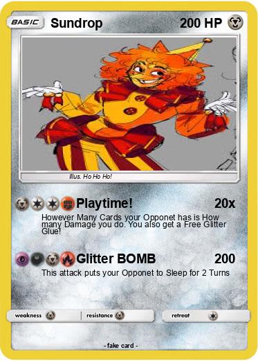 Pokémon Sundrop 14 14 - Playtime! - My Pokemon Card