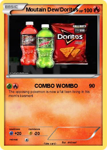 Pokémon Moutain Dew Doritos - COMBO WOMBO - My Pokemon Card