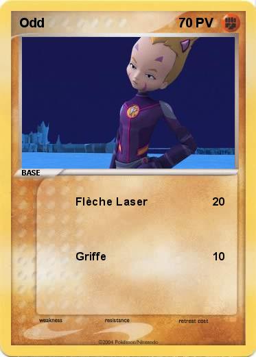 Pokémon Odd 40 40 - Flèche Laser - Ma carte Pokémon