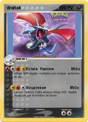 Pokémon drattak 1 12 12 - Eclate flamme 850x - Ma carte Pokémon