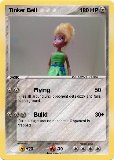 Pokémon Tinker Bell 26 26 - Flying - My Pokemon Card
