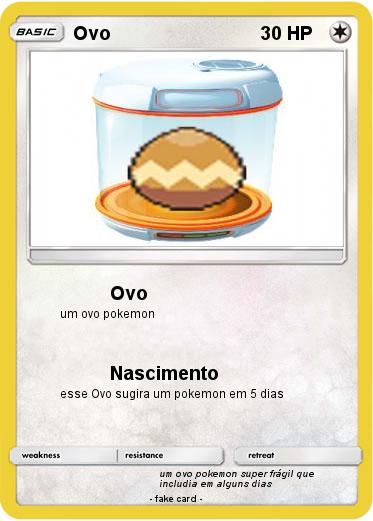 Pokémon Ovo 10 10 - Ovo - My Pokemon Card