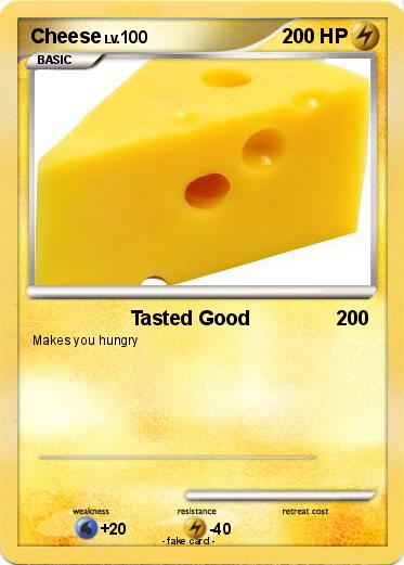 Pokémon Cheese 361 361 - Tasted Good - My Pokemon Card
