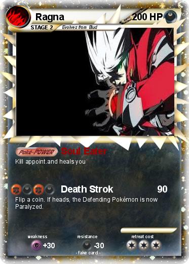Pokémon Ragna 8 8 - Soul Eater - My Pokemon Card