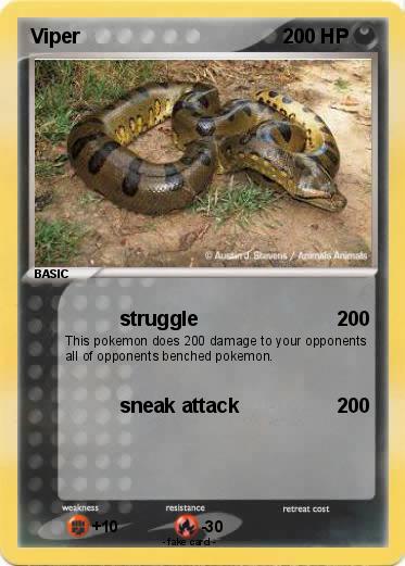 Pokémon Viper 216 216 - struggle - My Pokemon Card