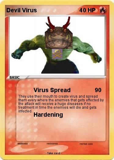 Pokémon Devil Virus - Virus Spread - My Pokemon Card
