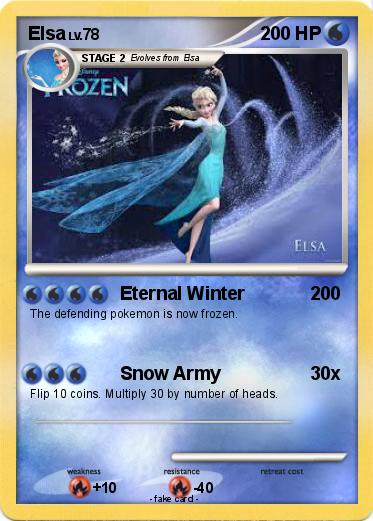 Pokémon Elsa 595 595 - Eternal Winter - My Pokemon Card