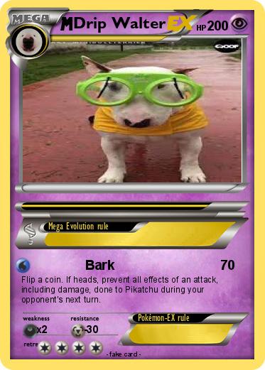 Pokémon Drip Walter - Bark - My Pokemon Card