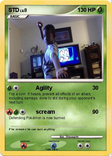 Pokémon STD 4 4 - Agility - My Pokemon Card