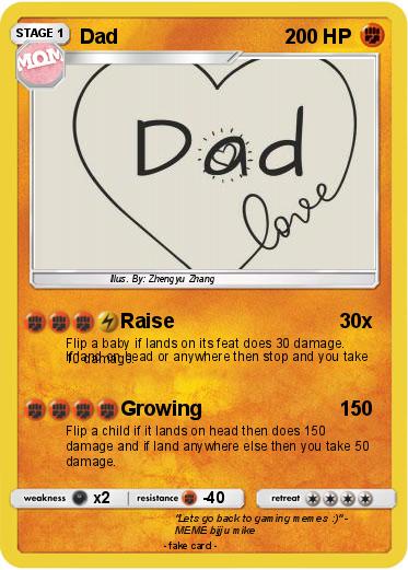 Pokémon Dad 811 811 - Raise - My Pokemon Card