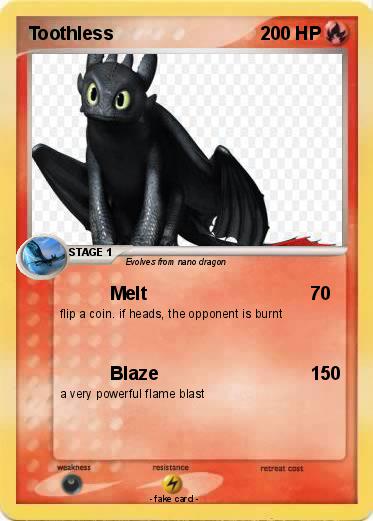 Pokémon Toothless 528 528 - Melt - My Pokemon Card
