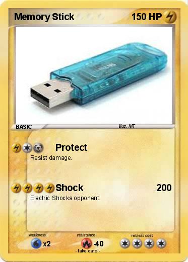 Pokémon Memory Stick - Protect - My Pokemon Card