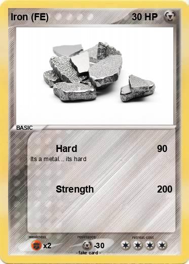 Pokémon Iron FE 1 1 - Hard - My Pokemon Card