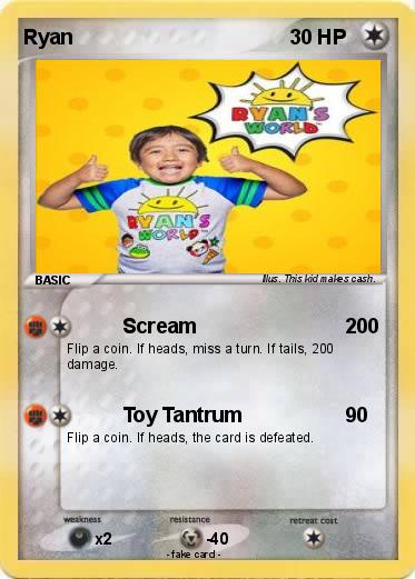 Pokémon Ryan 1360 1360 - Scream - My Pokemon Card