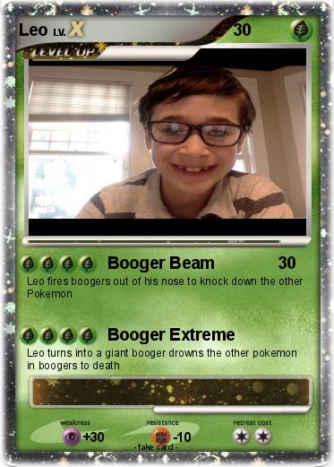 Pokémon Leo 1435 1435 - Booger Beam - My Pokemon Card