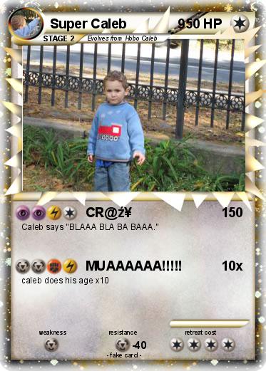 Pokémon Super Caleb 9 9 - CR@ź¥ - My Pokemon Card