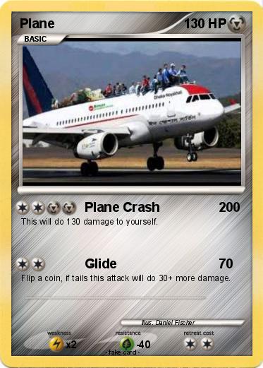Pokémon Plane 49 49 - Plane Crash - My Pokemon Card