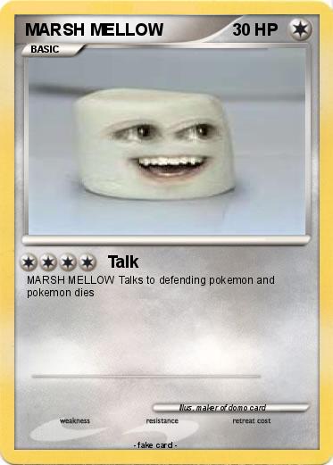 Pokémon MARSH MELLOW 2 2 - Talk - My Pokemon Card