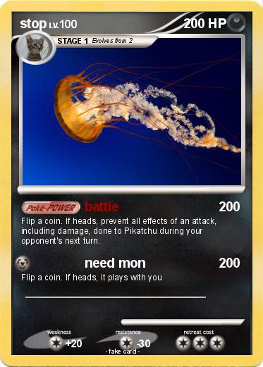Pokémon stop 115 115 - battle - My Pokemon Card