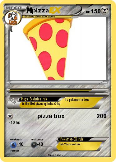 Pokémon pizza 850 850 - pizza box - My Pokemon Card
