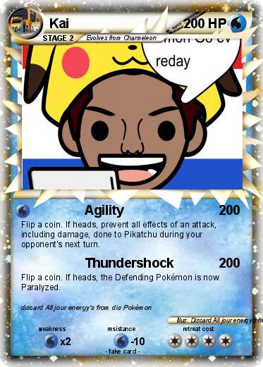 Pokémon Kai 1268 1268 - Agility - My Pokemon Card