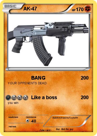 Pokémon AK 47 207 207 - BANG - My Pokemon Card