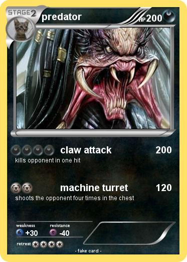 Pokémon predator 762 762 - claw attack - My Pokemon Card