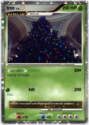 Pokémon tree 181 181 - water - My Pokemon Card