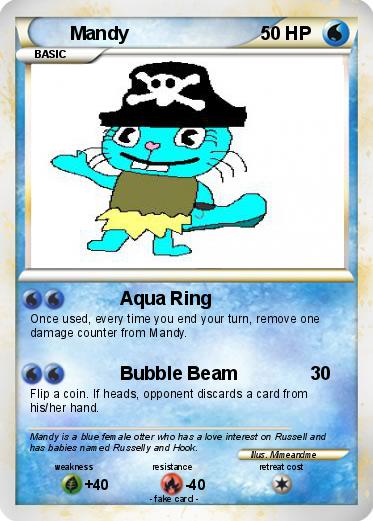 Pokémon Mandy 36 36 - Aqua Ring - My Pokemon Card