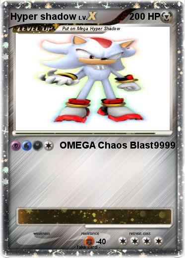 Pokémon Hyper shadow 156 156 - OMEGA Chaos Blast - My Pokemon Card