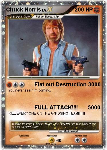 Pokémon Chuck Norris 3774 3774 - Flat out Destruction 3000 - My Pokemon ...