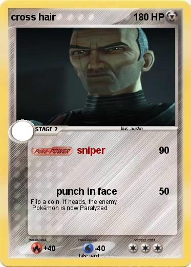 Pokémon cross hair - sniper - My Pokemon Card